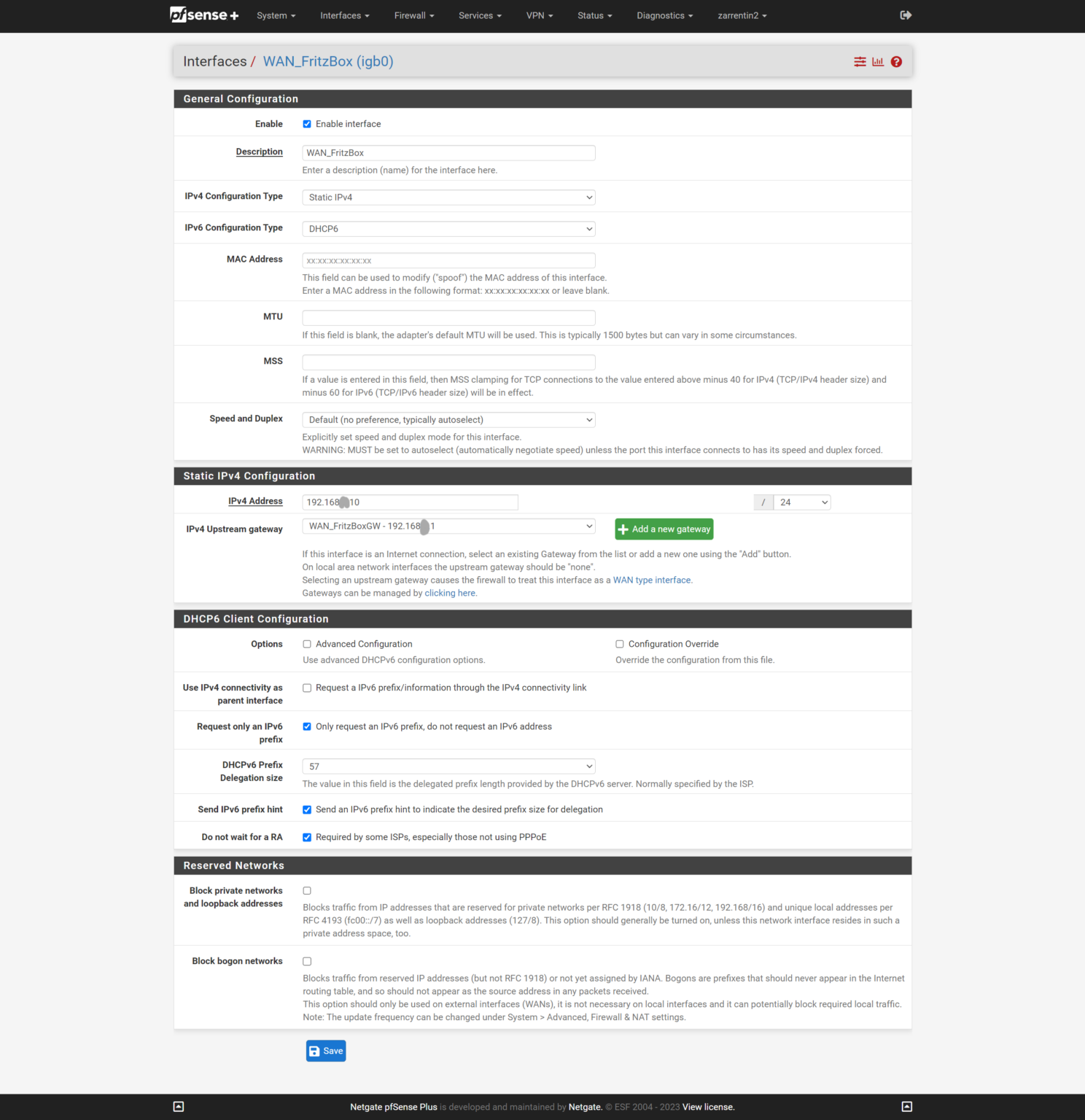 IPv6 im Heimnetz mit pfSense und dynamischer Prefix Delegation - Teil 1 | kuerbis.org